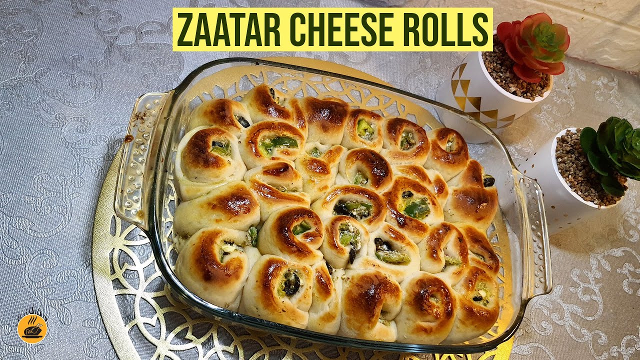 Cheese Rolls recipe in Arabian style | Zaatar cheese rolls | Cheese ...