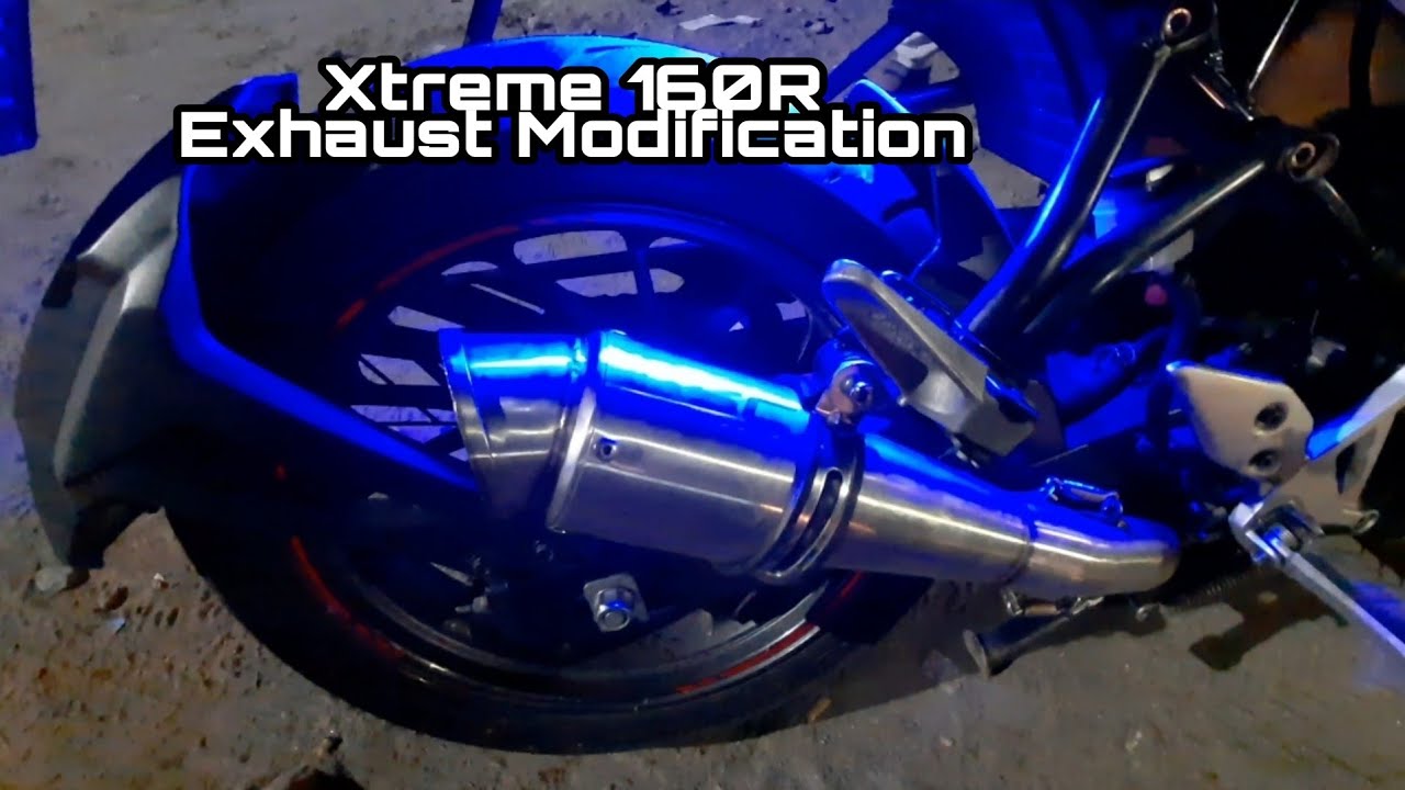 Hero Xtreme 160r Exhaust Modification || Dominar 400 Crash 😓💔 - Full ...
