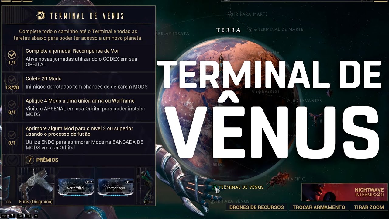 Como passar o terminal de Vênus - Warframe - #TennoCreate - YouTube