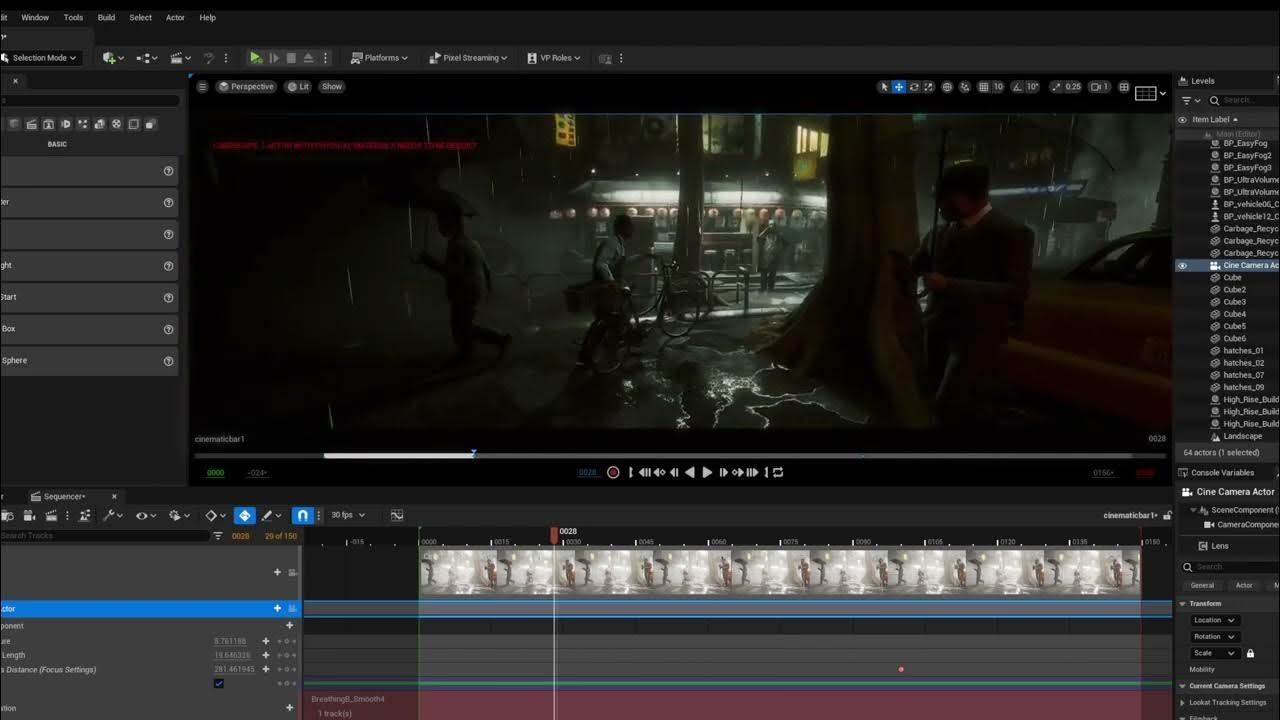 Making VENGEANCE Environment| Bigmediumsmall Tokyo Back Alley | Unreal Engine 5 - YouTube