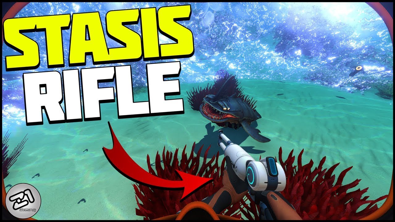 Lifepod 7, Stasis Rifle and Repulsion Cannon! Subnautica Gameplay E17 ...