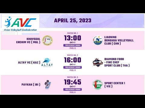 ตารางการแข่งขัน AVC 2023 - YouTube