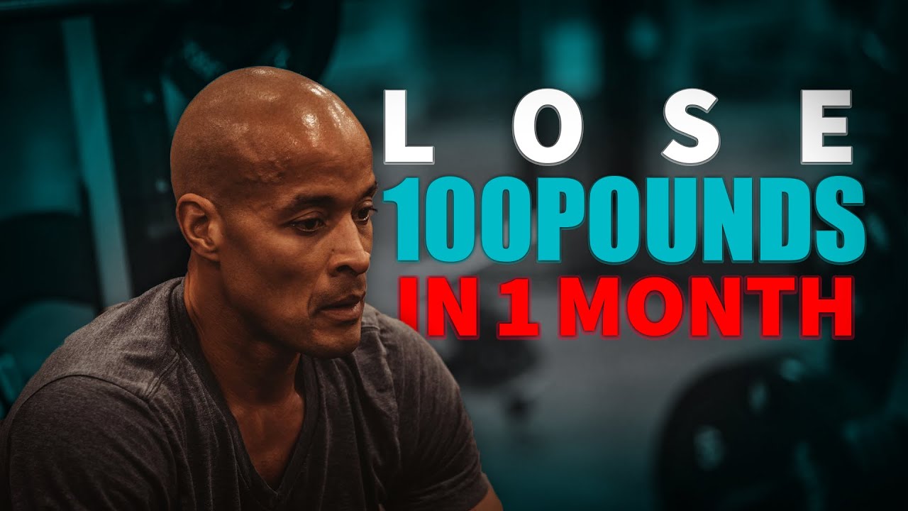 DAVID GOGGINS shares how to lose 100 pounds in 1 month 🏋️‍♂️- GYM ...