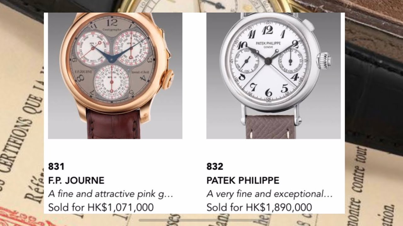 Results of the Phillips Auctions - HK June 5/6 2021 - YouTube