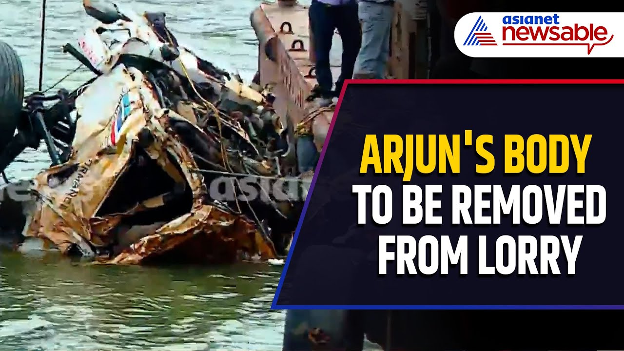 Arjun's Body Found in Shirur Lorry, Attempts Being Made to Remove It ...