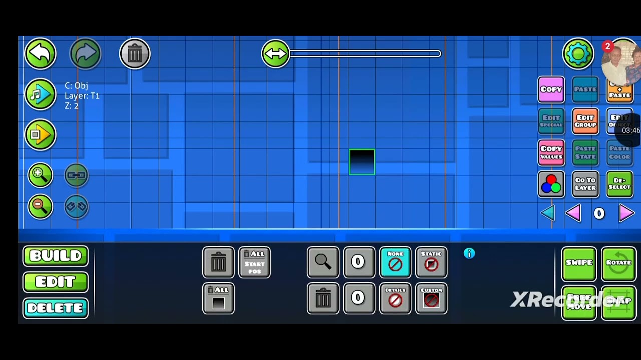 How to use the geometry dash editor|E1 S1 - YouTube