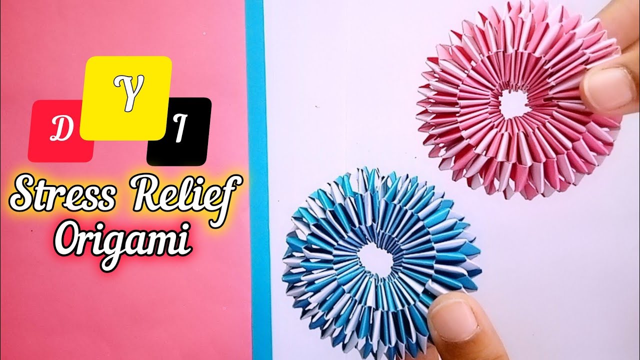 DIY Stress Relief Origami craft|| Paper Crafts || Diy paper craft ideas ...