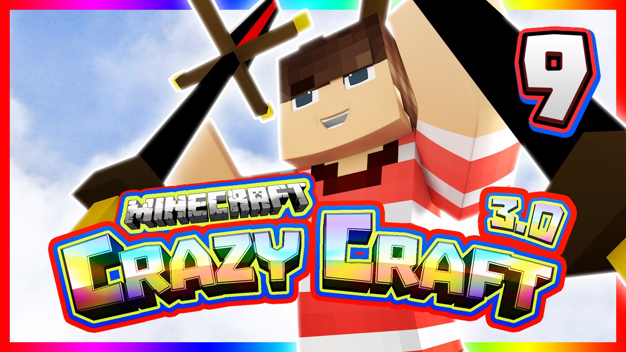 Minecraft Crazy Craft 3.0 - Ep 9 - "BIG BERTHA! POPULARMMOs! HOVER ...