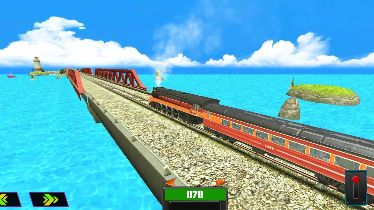 Railway Train Games Simulator - YouTube