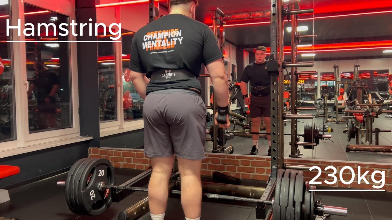 230kg RDLs - Das ist immer noch zu leicht - Raw Hamstring - YouTube