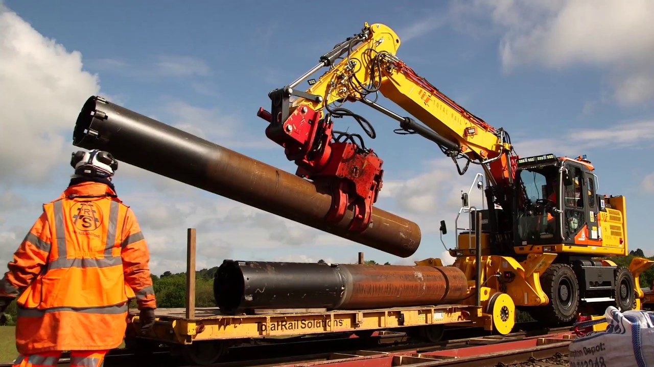 Total Rail Solutions - Piling Project - YouTube