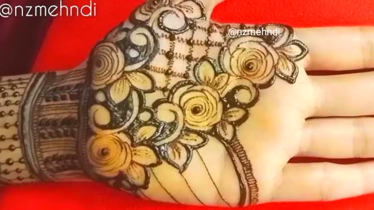 latest Mehndi design | bridal Mehndi design full hand detailed | Nz ...