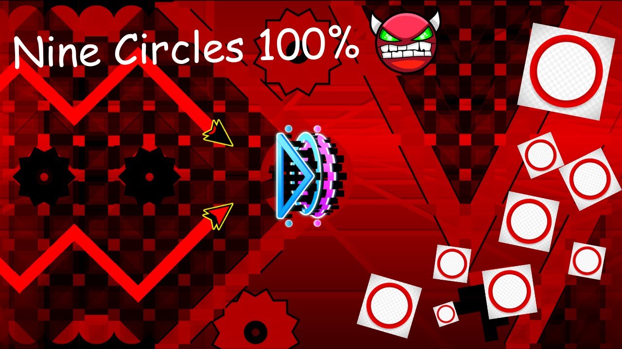 Nine Circles 100% | Geometry Dash - YouTube
