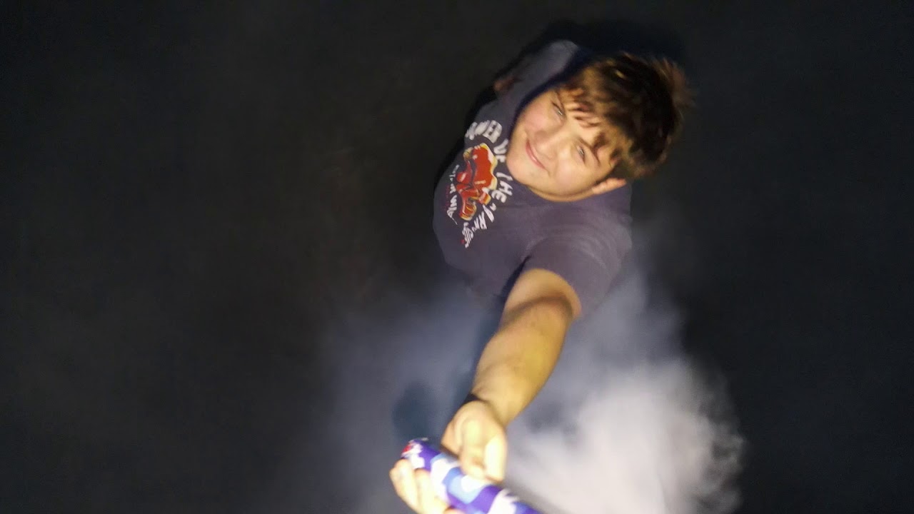 Lightsaber + fireworks + trampoline + drone = fun. July 4th, 2020 - YouTube