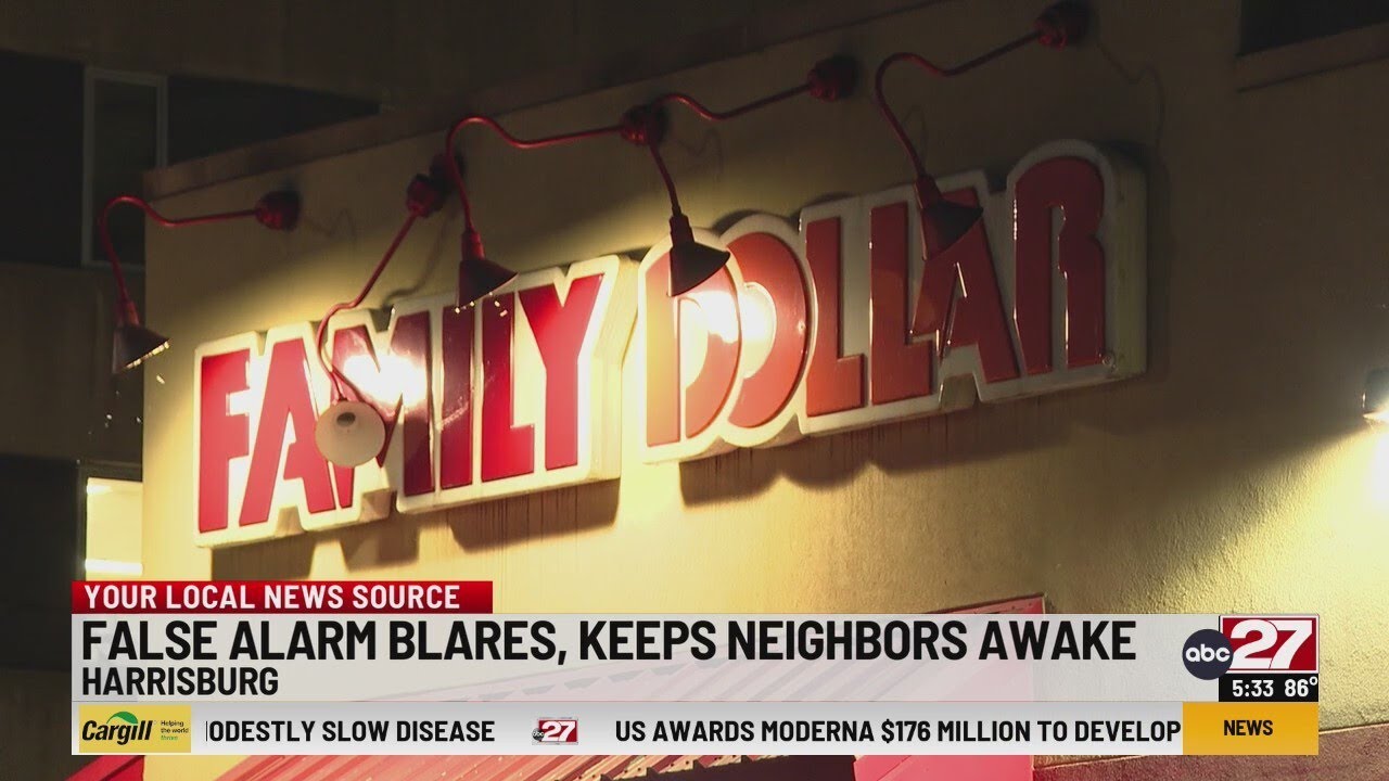 False alarm blares, keeps neighbors awake - YouTube