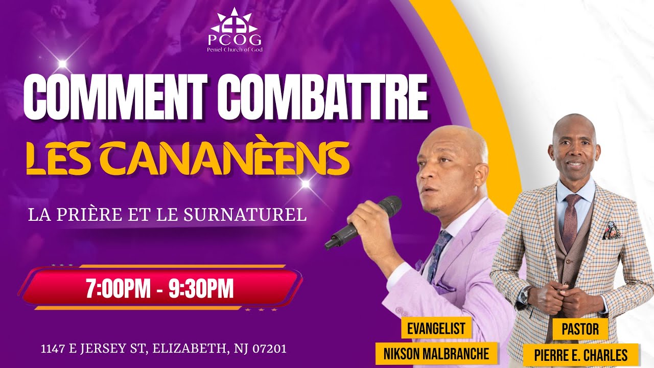 March Prayer Day 4 | Comment Combattre Les Cananéens | Pastor Pierre E ...