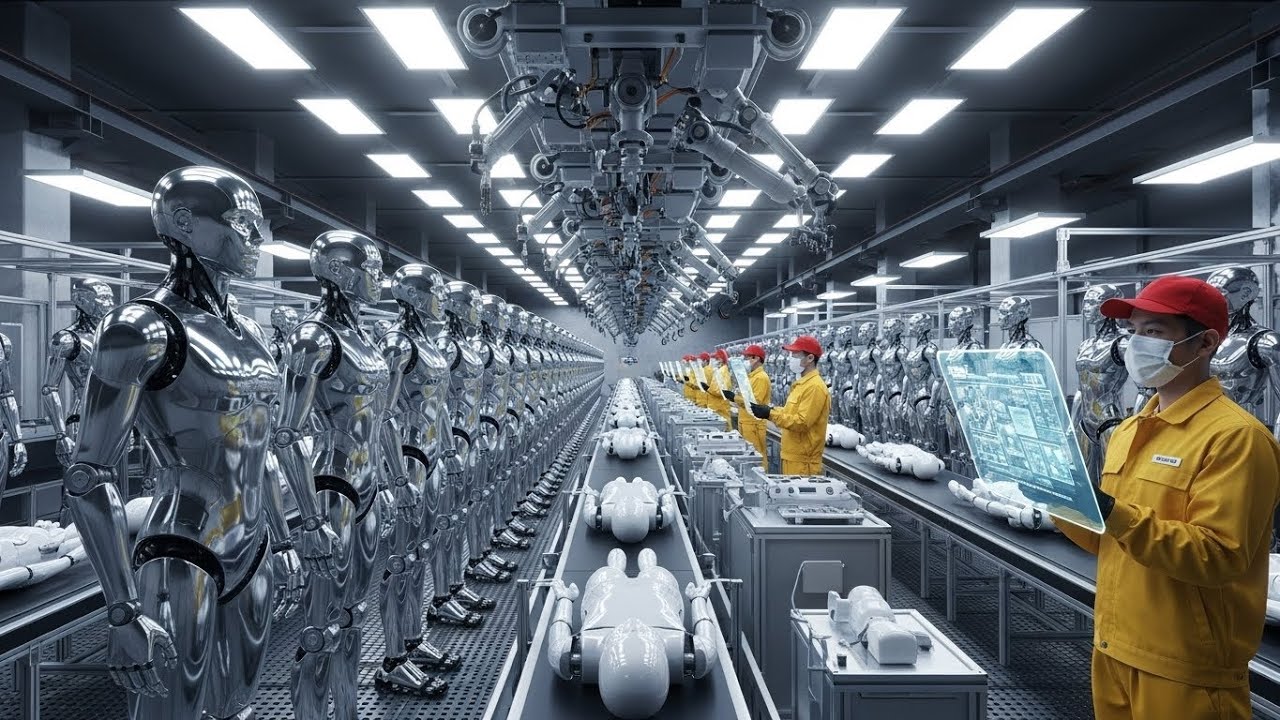 How Hyper-Realistic AI Humanoid Robots Are Made | Inside the Robot ...