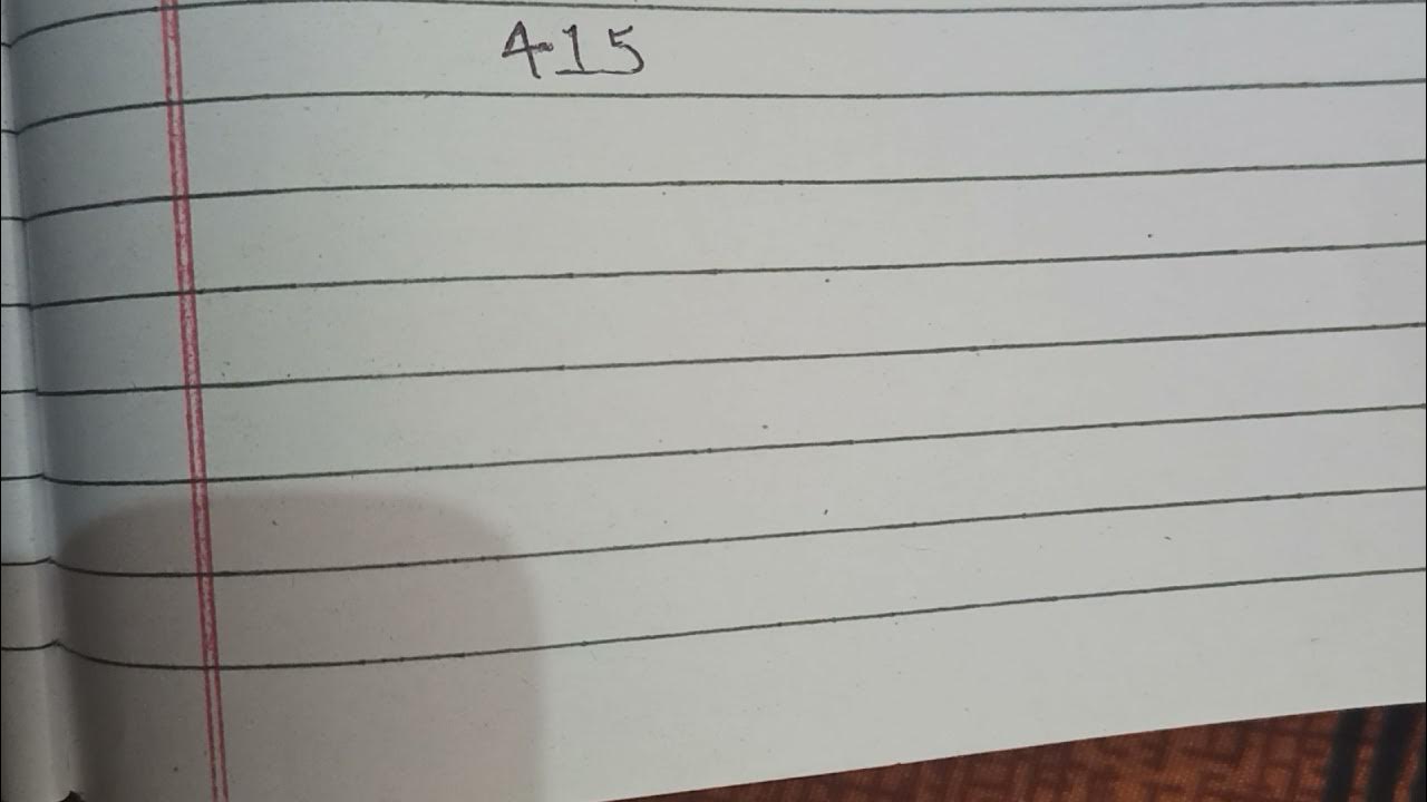 prime factors of 415 - YouTube