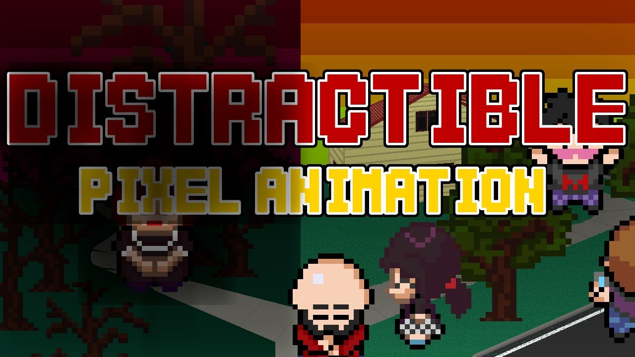 [Distractible Pixel Animation] A Walk To Forget. - YouTube