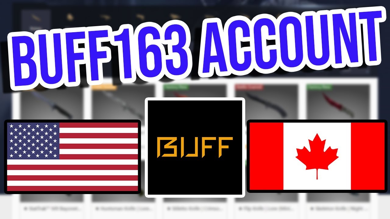 How To Make A BUFF163 Account - USA and Canada! (TRY AT YOUR OWN RISK) - YouTube