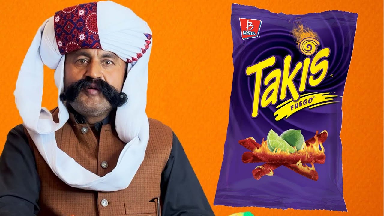 Tribal People Try Takis - YouTube