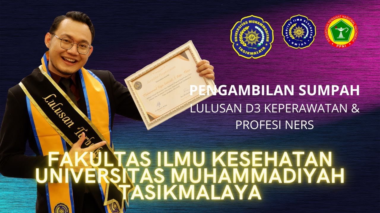 PENGAMBILAN SUMPAH PROFESI NERS & D3 KEPERAWATAN FiKes UMTAS 2021/2022 ...