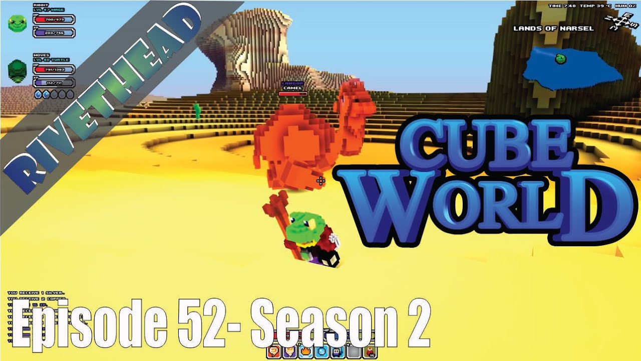 Cube World -Season 2 - E52 "Ribbit vs the Brokeneck Camel" - YouTube