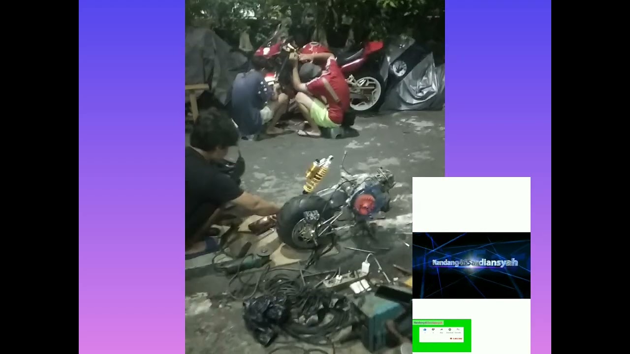 Mio scooter matic dibikin ( otoped/ goped ),, proses 😀🙏,,#1 - YouTube