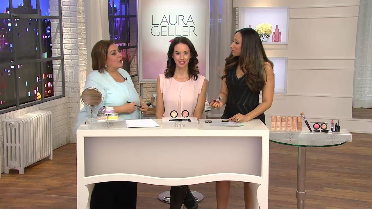 Laura Geller Baked Gelato Vivid Swirl Illuminator with Gabrielle Kerr ...