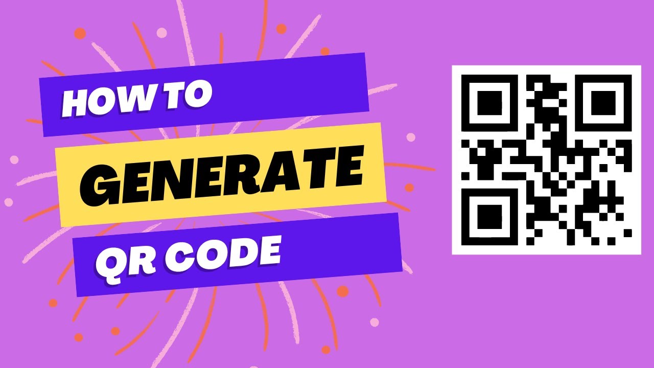 How to Generate QR Code | QR Code Generator - YouTube