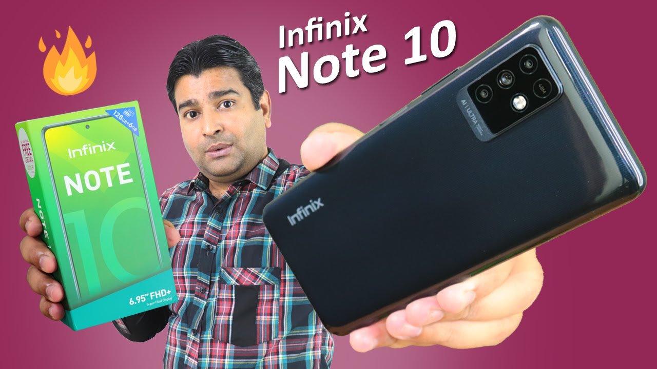 Infinix Note 10 Unboxing ⚡ Another Gaming Phone, In PKR 24999 🔥 - YouTube