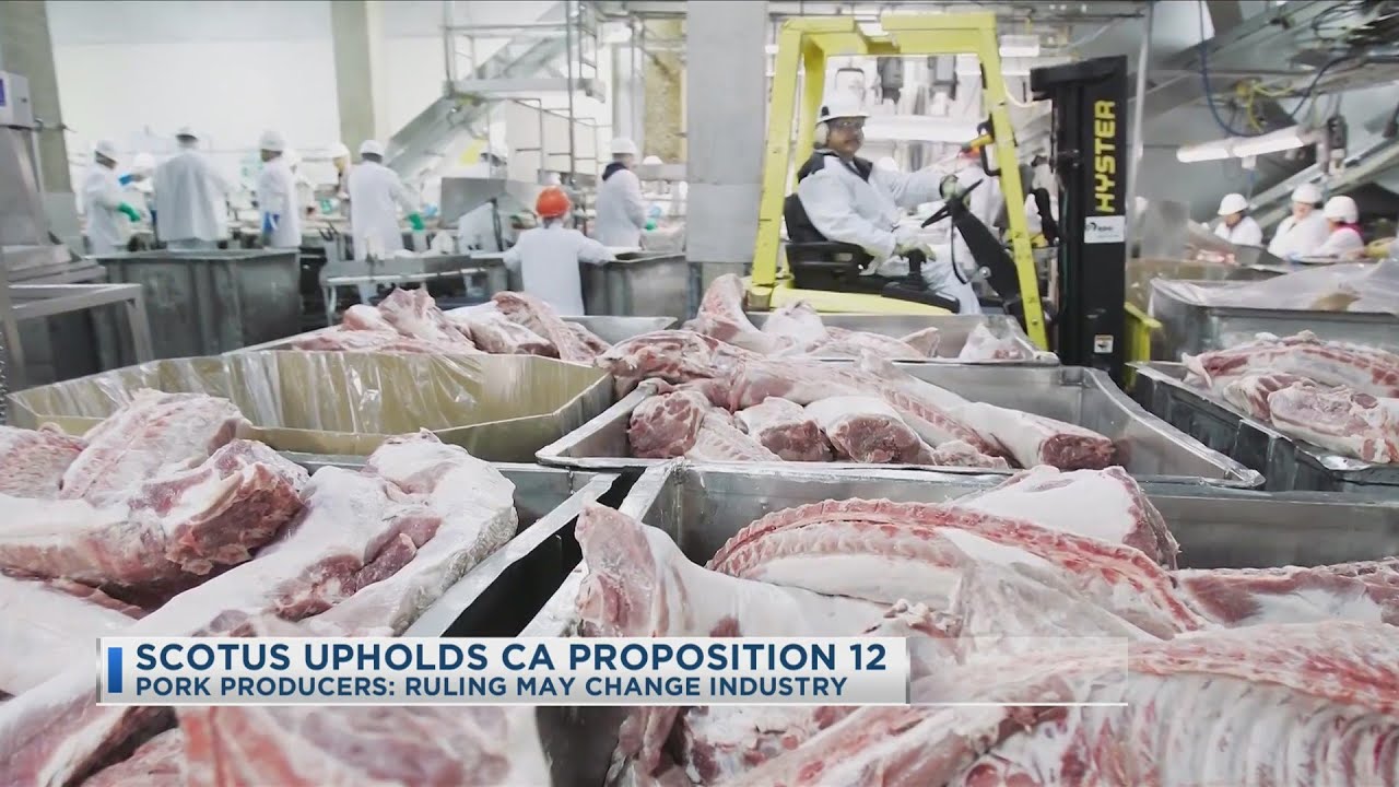 SCOTUS Upholds CA Proposition 12 - YouTube