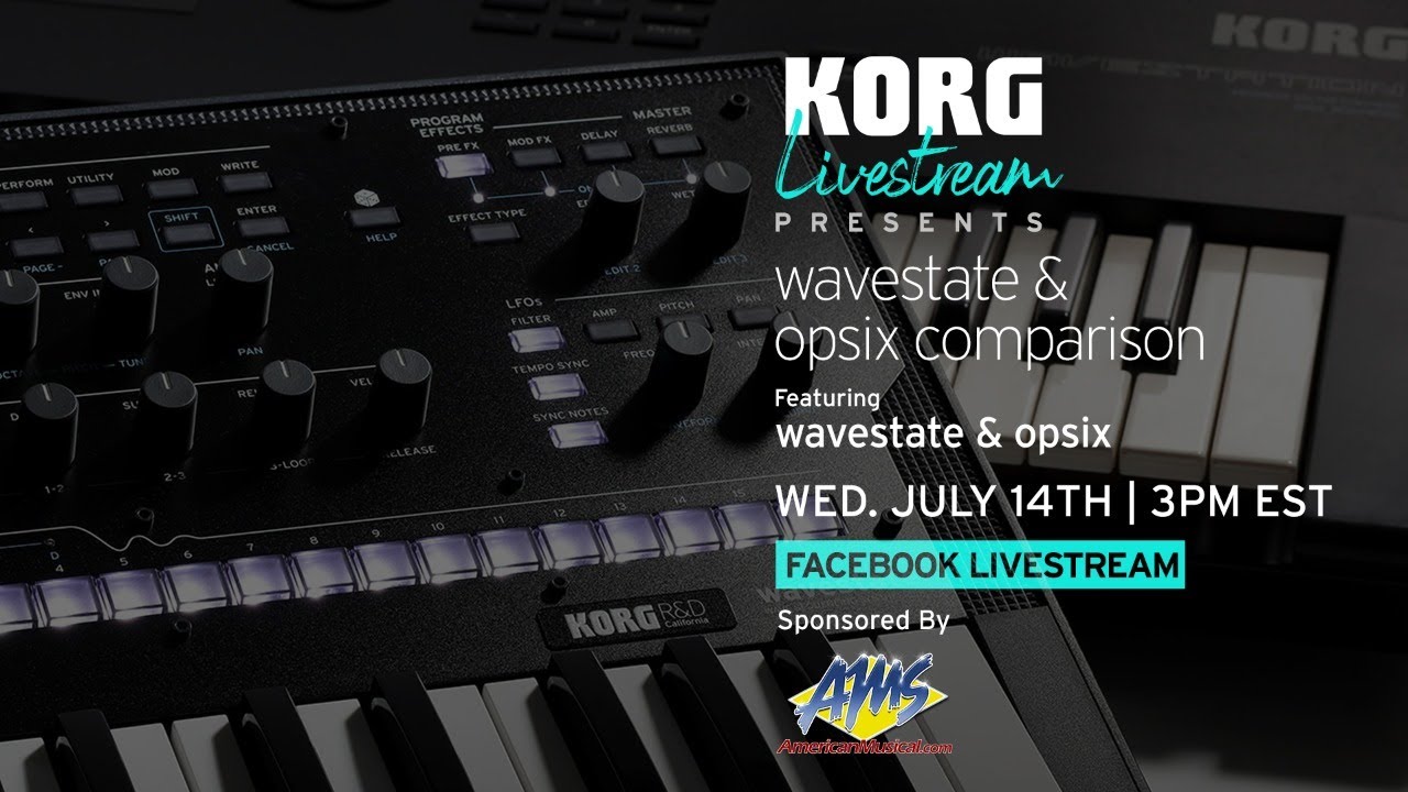 AMS: wavestate & opsix comparison with Brett Naucke and Natalie Chami ...