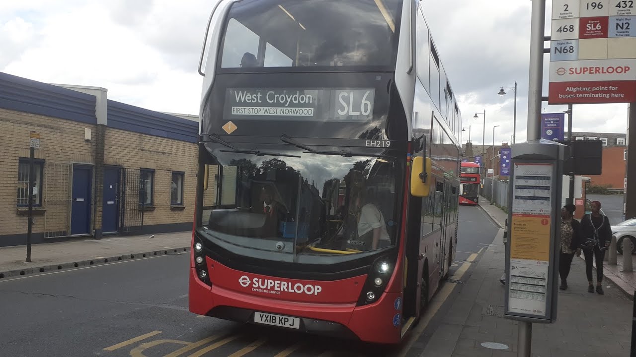 (Now SL6) - GAL - ADL E400 MMC - EH219s - YX18KPJ - on Route SL6 - at ...