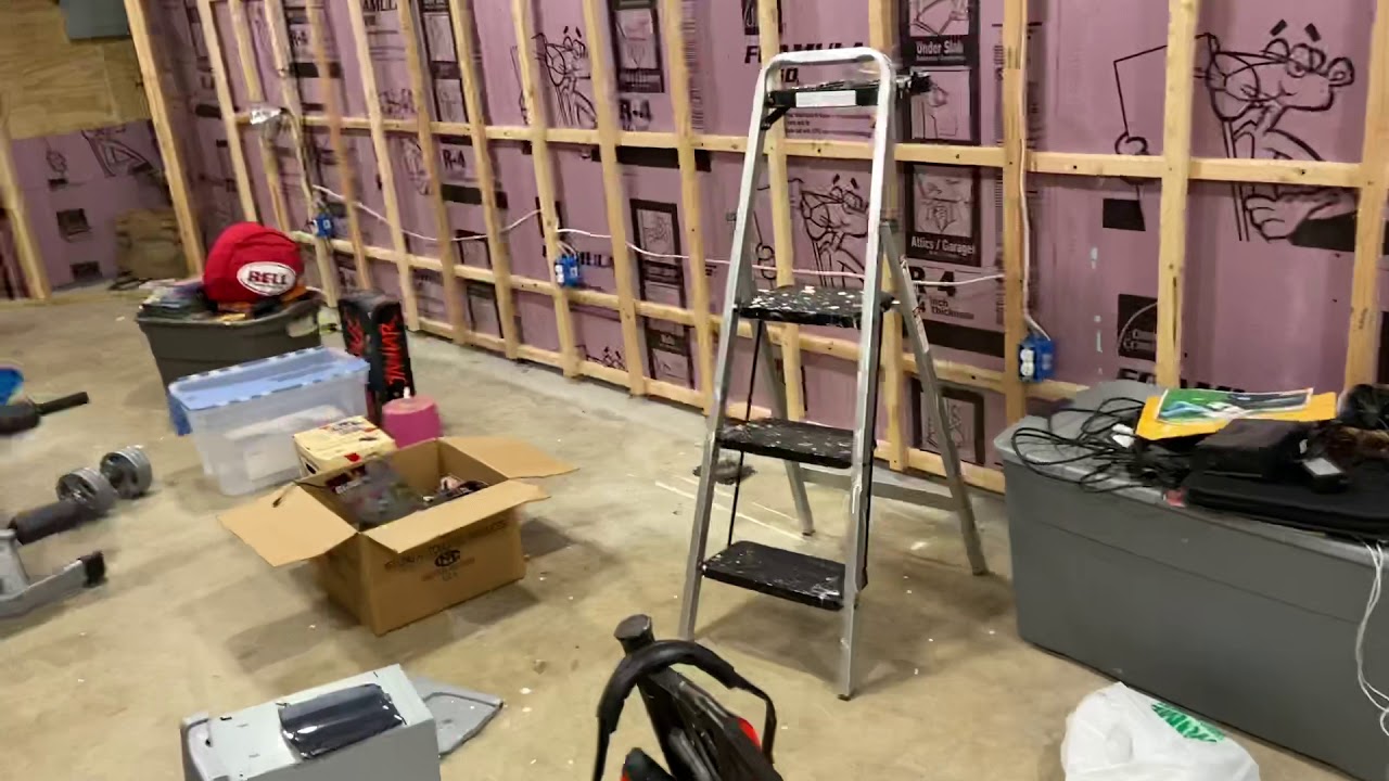 Basement before drywall - YouTube