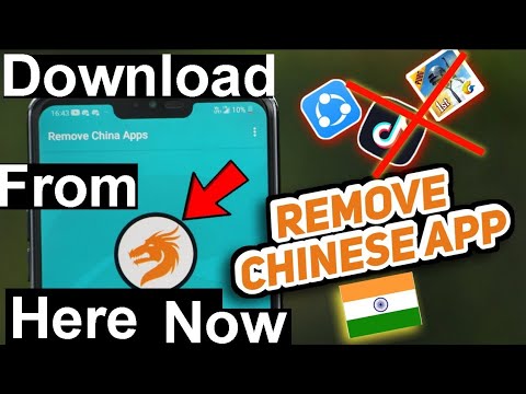Remove China Apps In 1 Click |How To Download Remove China App | Remove ...