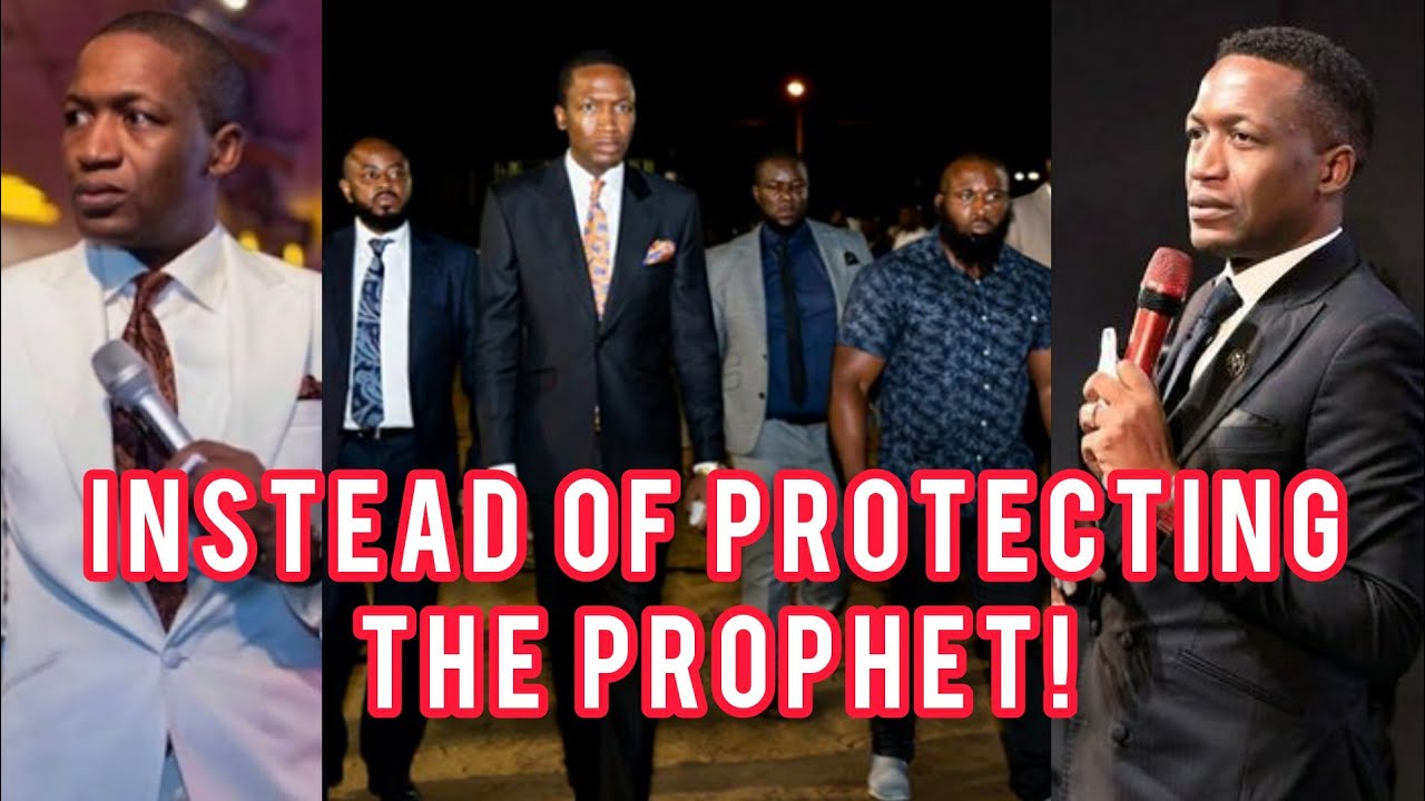 Watch what Prophet Uebert Angel did when his protocol officer was ...