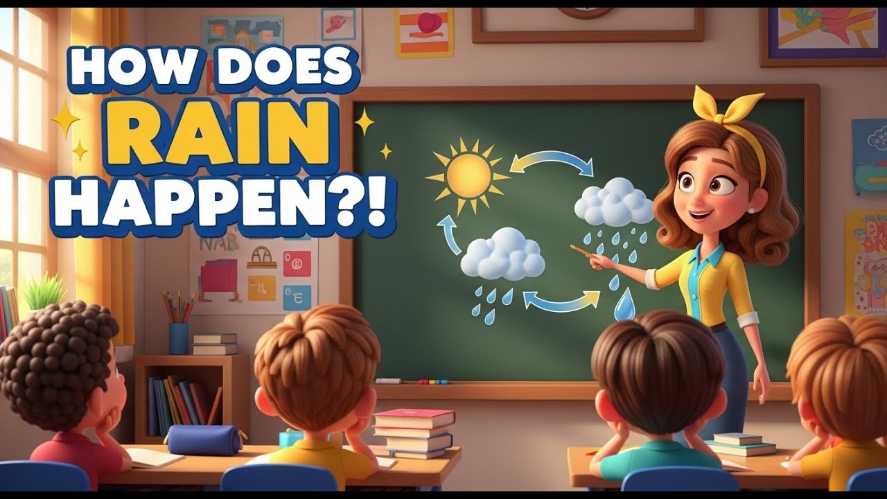 How Rain Is Formed | Animated Story | Educational Video - YouTube