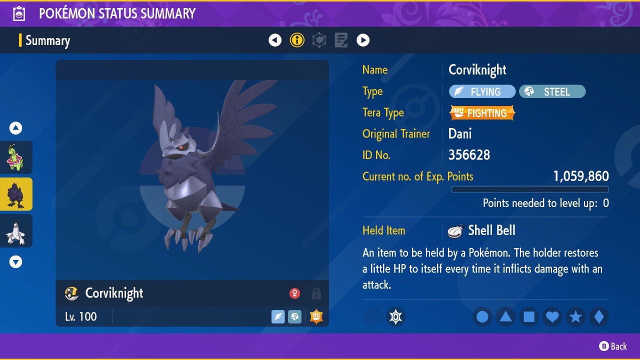 Corviknight - Solo - 7 Star Feraligatr Raid - Pokemon Scarlet/Violet ...