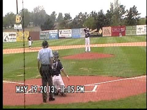 DMACC Baseball Ryan Fritze Freshman Year 2 - YouTube