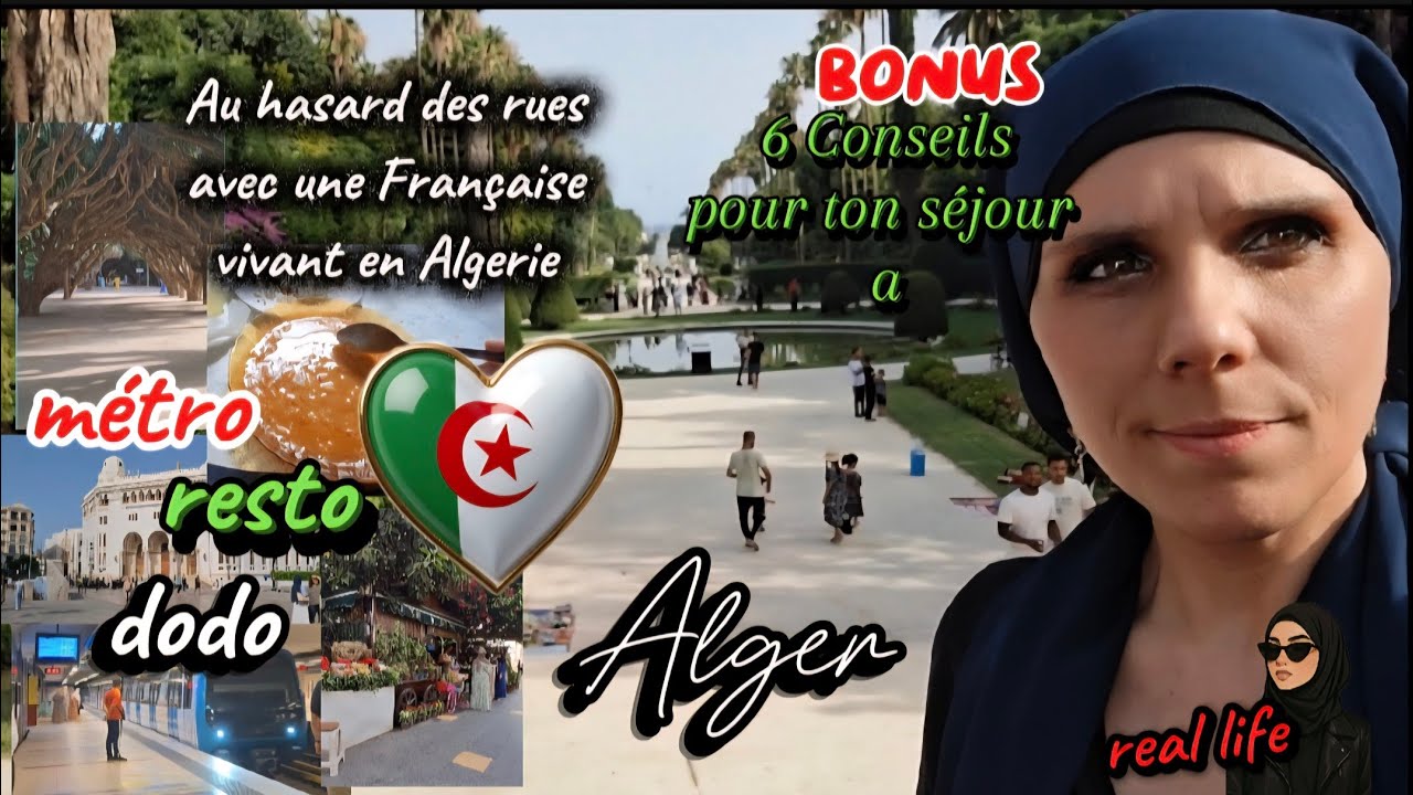 Au hasard des rues dans Alger🇩🇿 Real life d'une Française en Algérie.6 ...