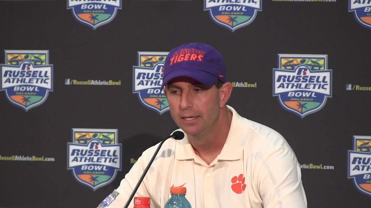 TigerNet.com - Dabo Swinney, Grady Jarrett, Cole Stoudt 2014 Russell ...