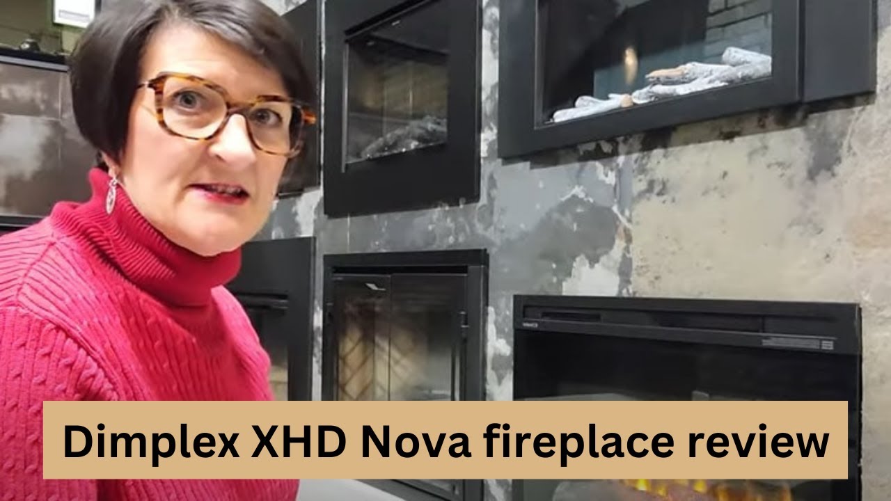 Dimplex XHD Nova electric fireplace inserts #electricfire #electricfireplace - YouTube
