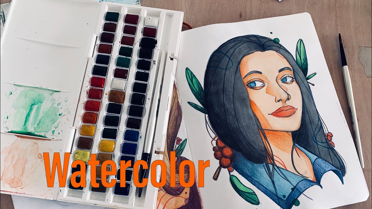 DRAWING acursednat from TIKTOK/ watercolor speedpaint - YouTube