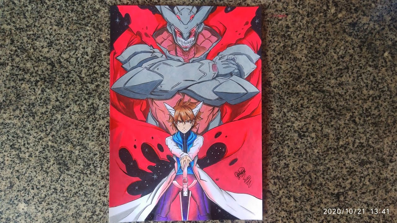 SPEED DRAWING TATSUMI/INCURSIO - AKAME GA KILL - YouTube