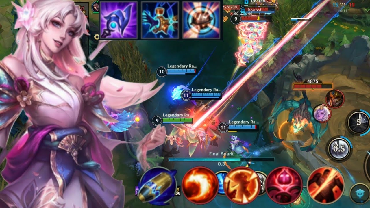 Why always Lux got flowers skin / Lux Gameplay S17 - YouTube