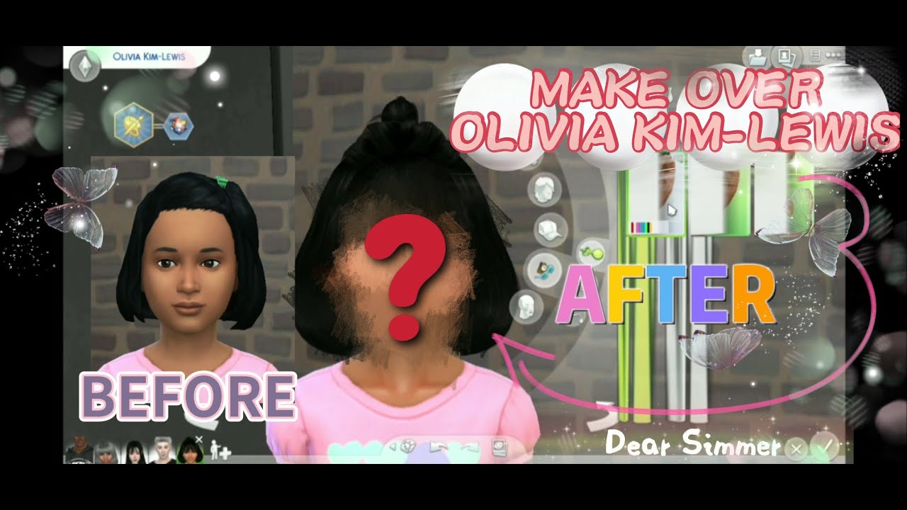 Make Over Olivia Kim-Lewis [The Sims 4] - YouTube