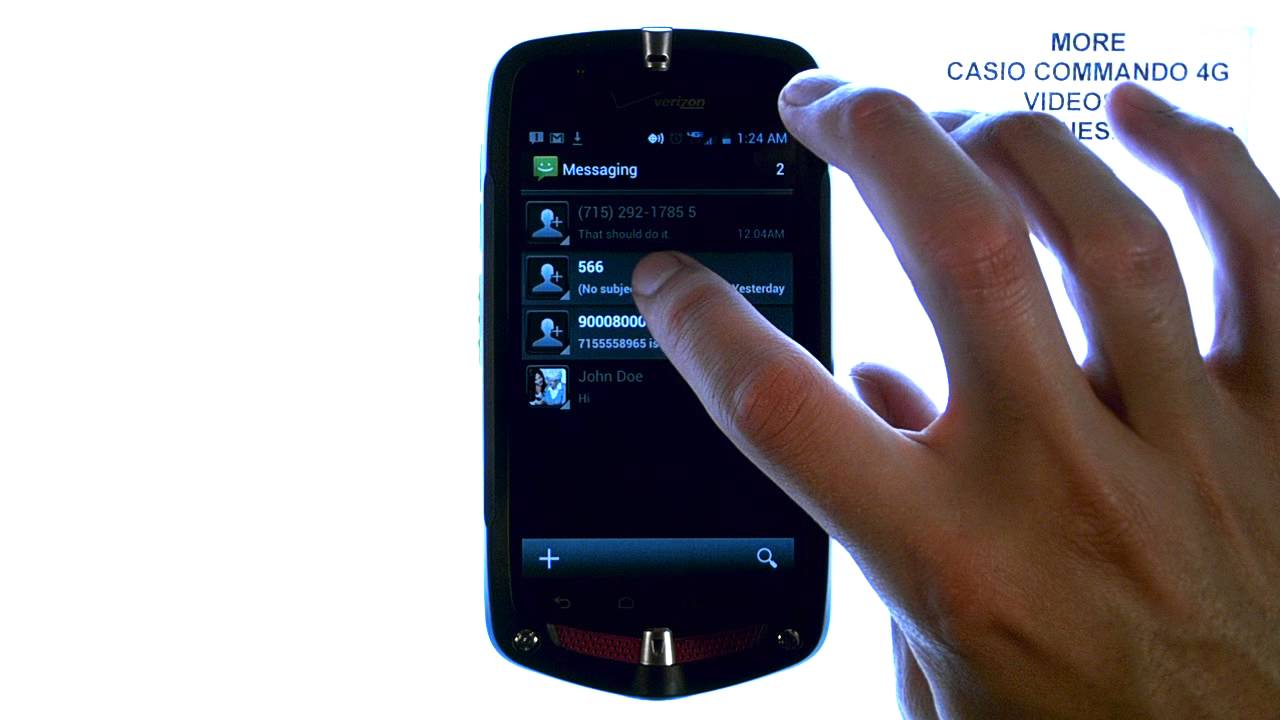 Casio Commando 4G How Do I Delete Text Messages YouTube casio-commando-4g-how-do-i-delete-text-messages-youtube