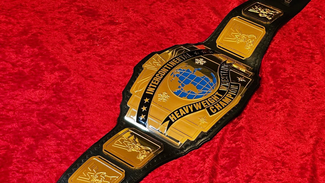 WWF Classic Intercontinental Championship Belt Review - Made by Altair ...