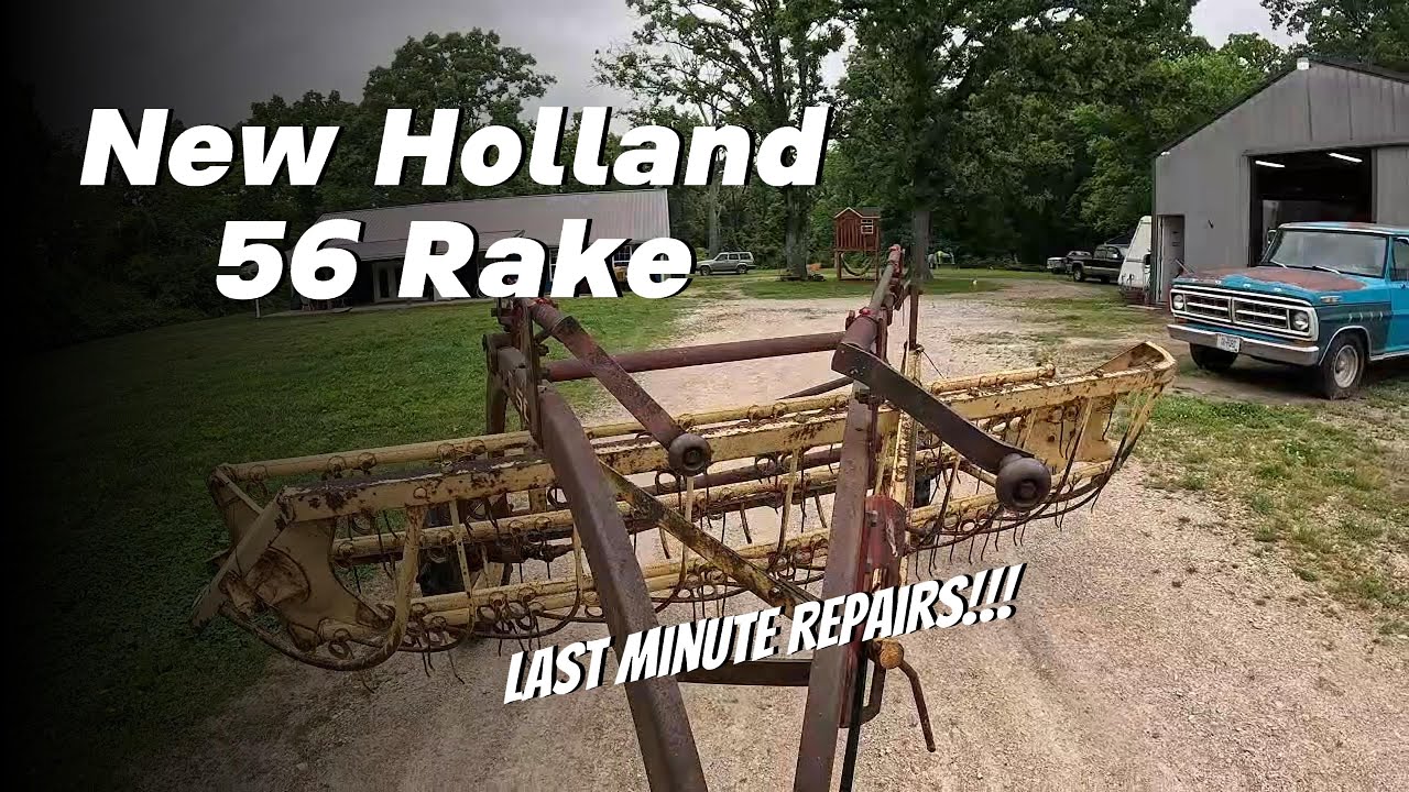 New Holland Rake Repair!! - YouTube